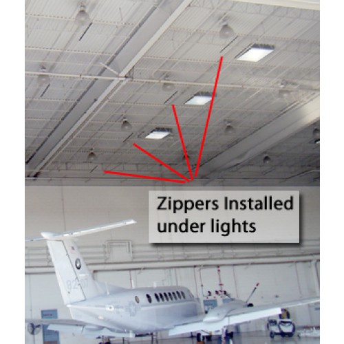 BIRD NET ZIPPER 120" BLACK | Animal Traps & Supplies