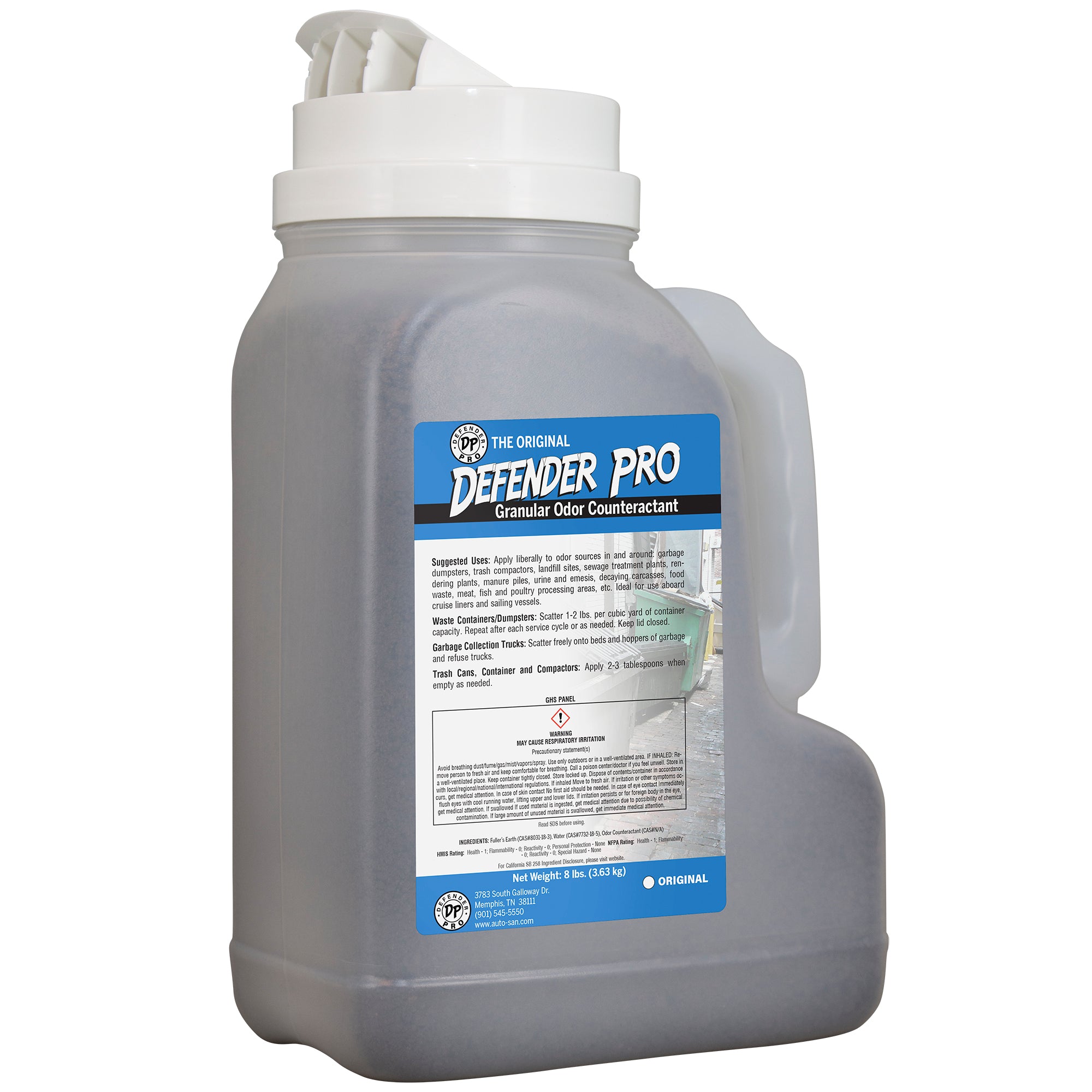 DEFENDER PRO Granular Odor Counteractant | Animal Traps & Supplies