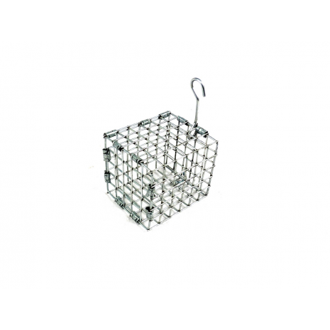 BBD23 - Enclosed Medium Hanging Bait Basket with Door- 2.5" x 3 ...