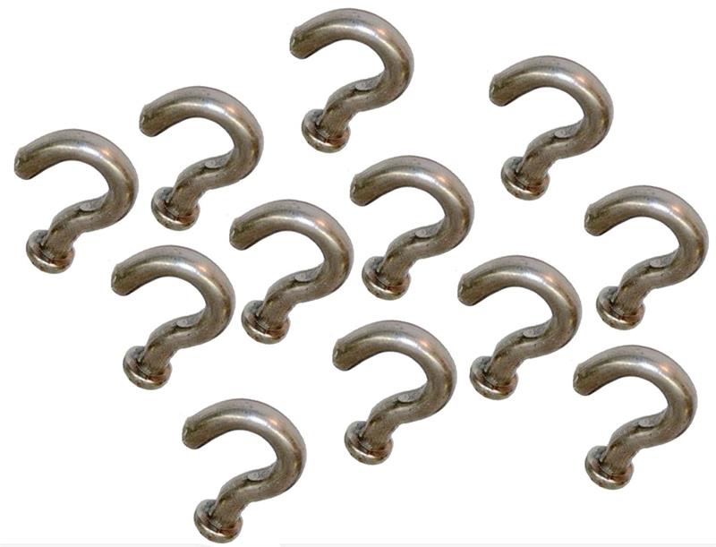 Standard HD J Hooks (12 pack) | Animal Traps & Supplies