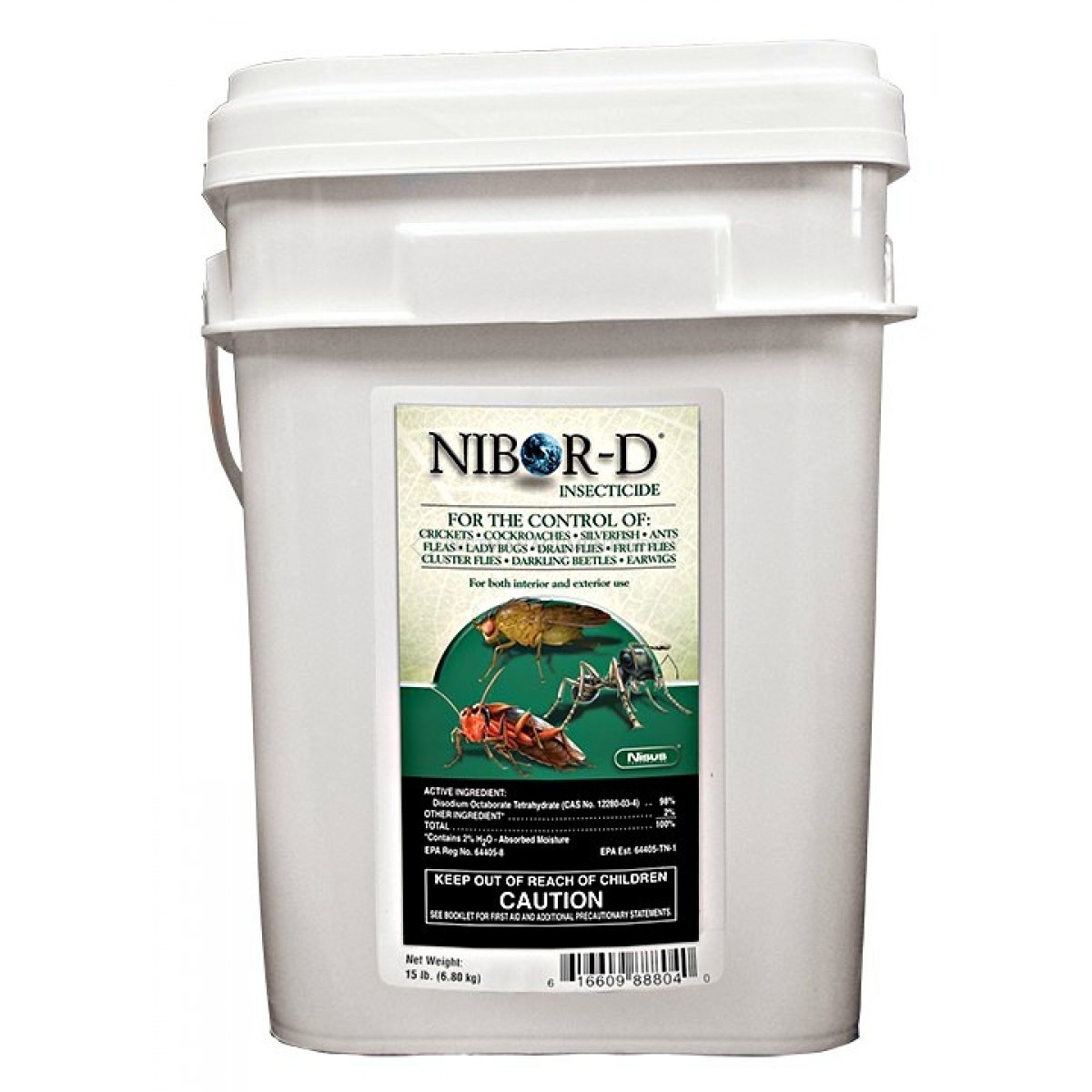 NIBOR-D 15# PAIL | Animal Traps & Supplies