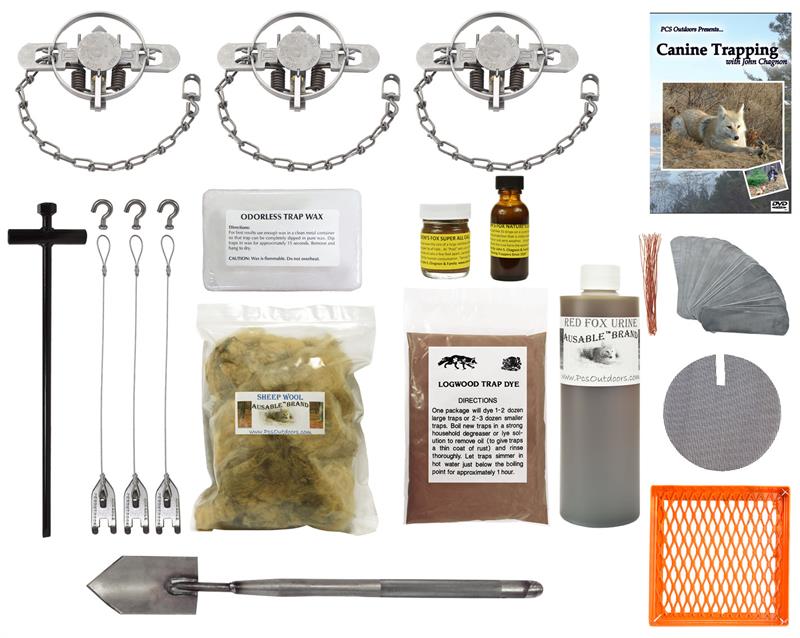 TRAPPING STARTER KIT FOR FOX BASIC KIT | Animal Traps & Supplies