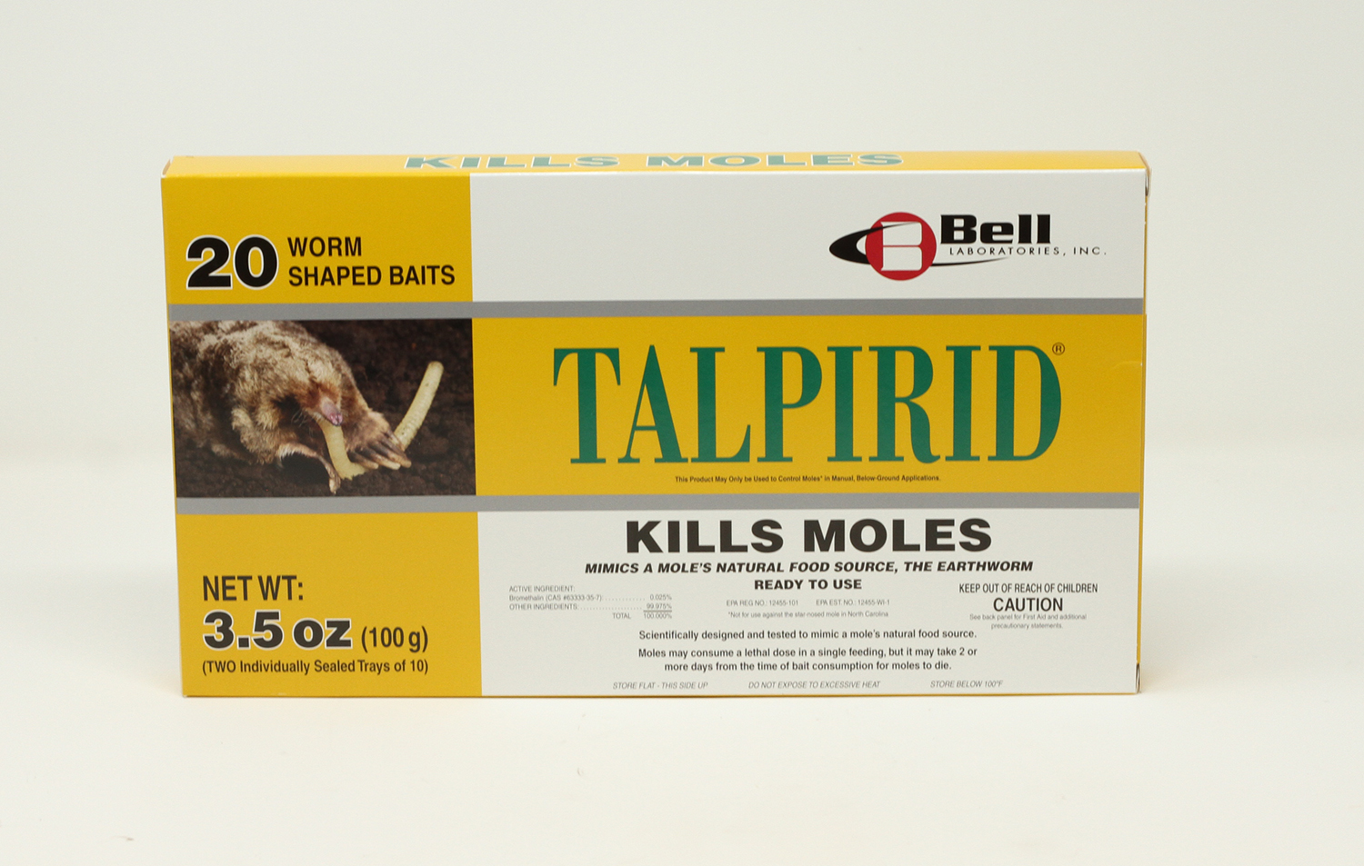 TALPIRID MOLE BAIT 20pk. | Animal Traps & Supplies