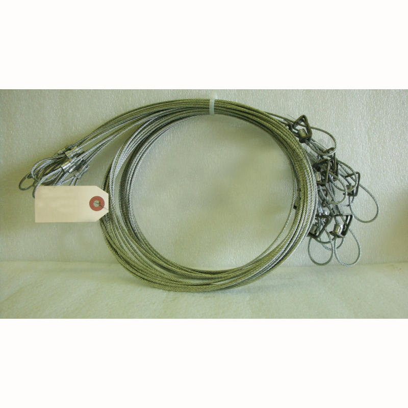 AuSable Brand 5 ft. 3/32" Coyote & Fox Snare with Sure Lock & Looped ...